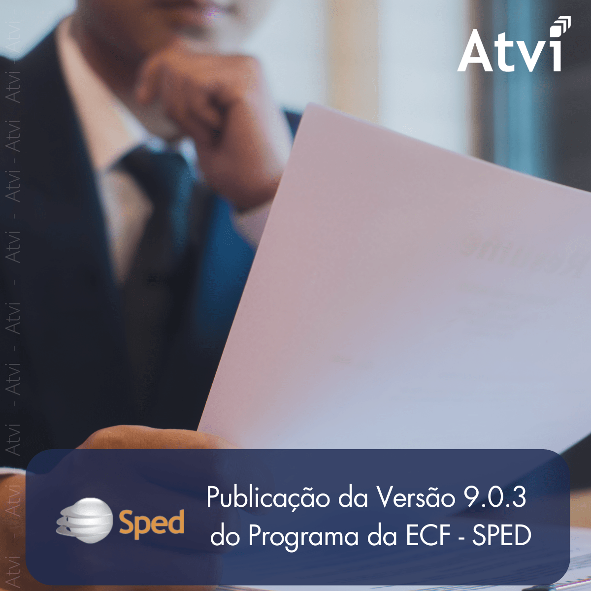 Publicação da Versão 9.0.3 do Programa da ECF - SPED - ATVI